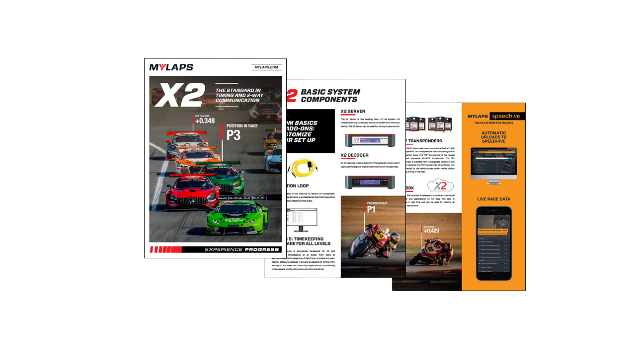 X2 Timing System for Motorsports - MYLAPS